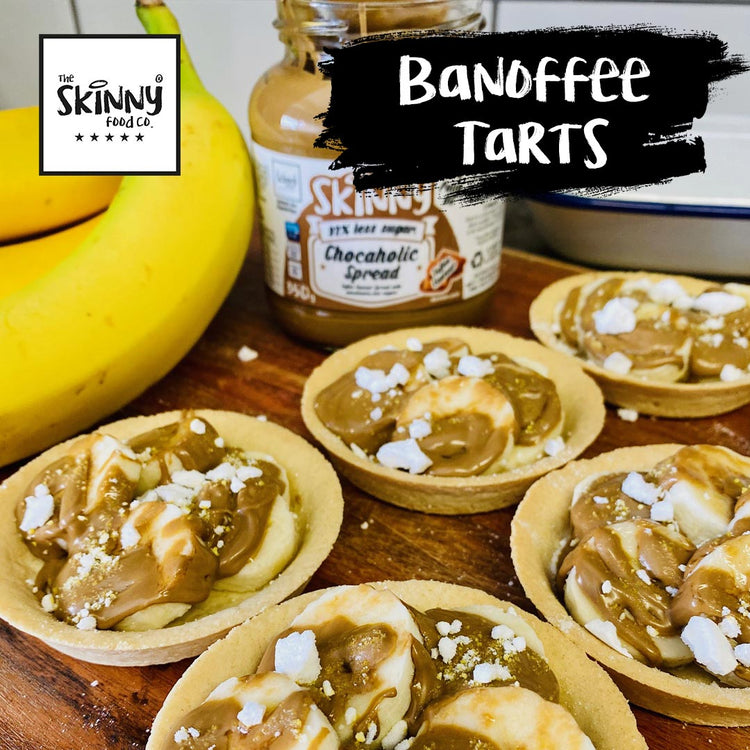 How To Make Banoffee Tart | Healthy Desserts | Skinny Food Co ...