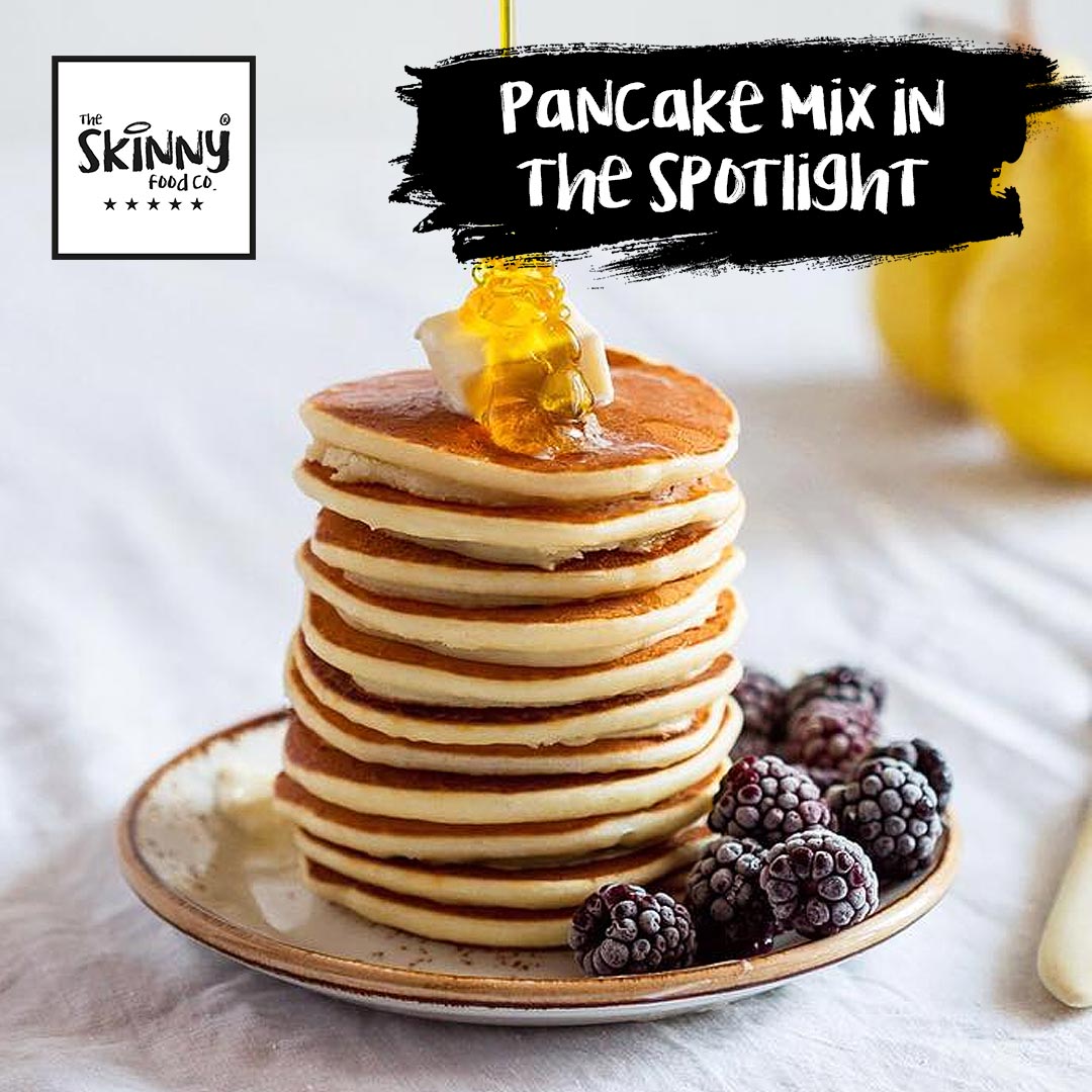 BLOG - LOW SUGAR PANCAKE MIX - SNACK IN THE SPOTLIGHT – theskinnyfoodco