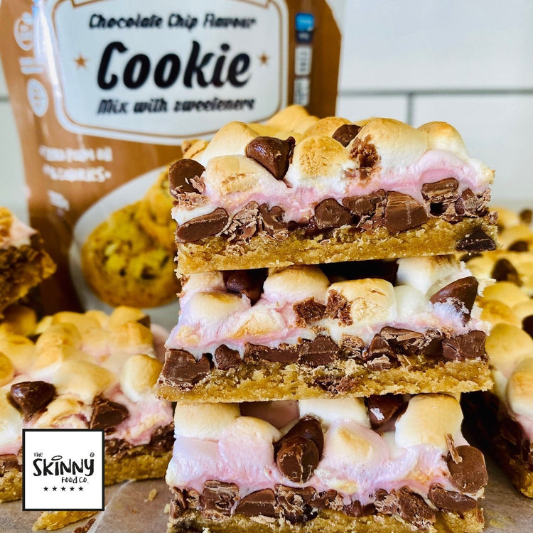 Cookie S'mores Slice Recipe | Skinny Food Co – theskinnyfoodco