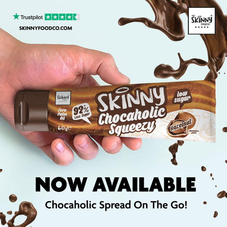 NEW Chocaholic Spread In A Squeezy Tube Drops! – theskinnyfoodco