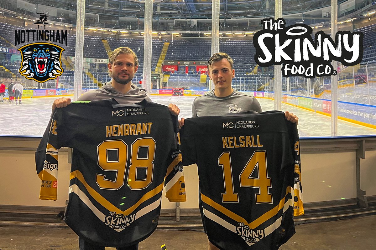 Nottingham Panthers and Skinny Food Co Renew Sponsorship for 2023-24 S ...