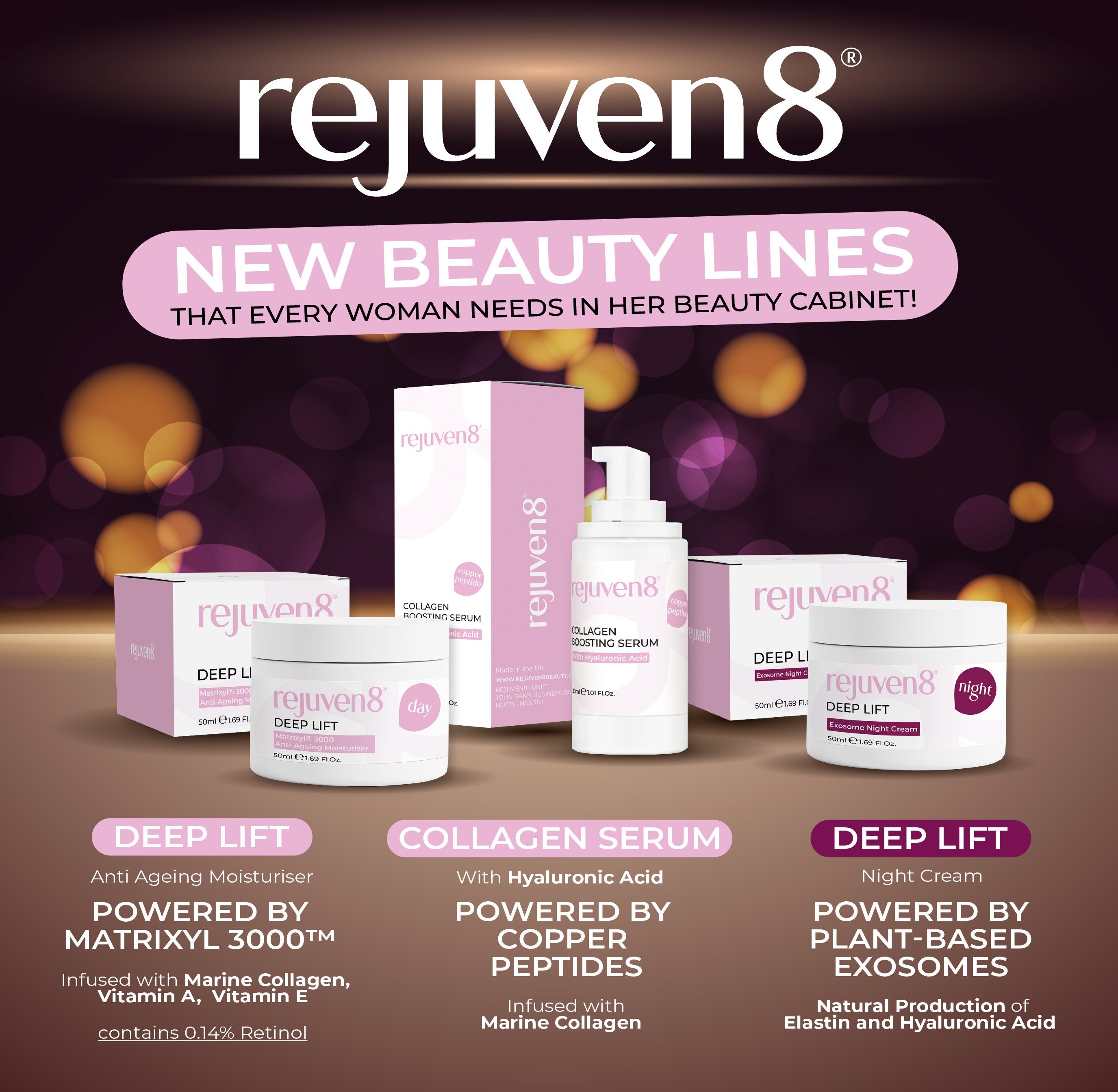 Rejuven8 Day & Night Creams: Your 24/7 Solution for Youthful, Radiant ...