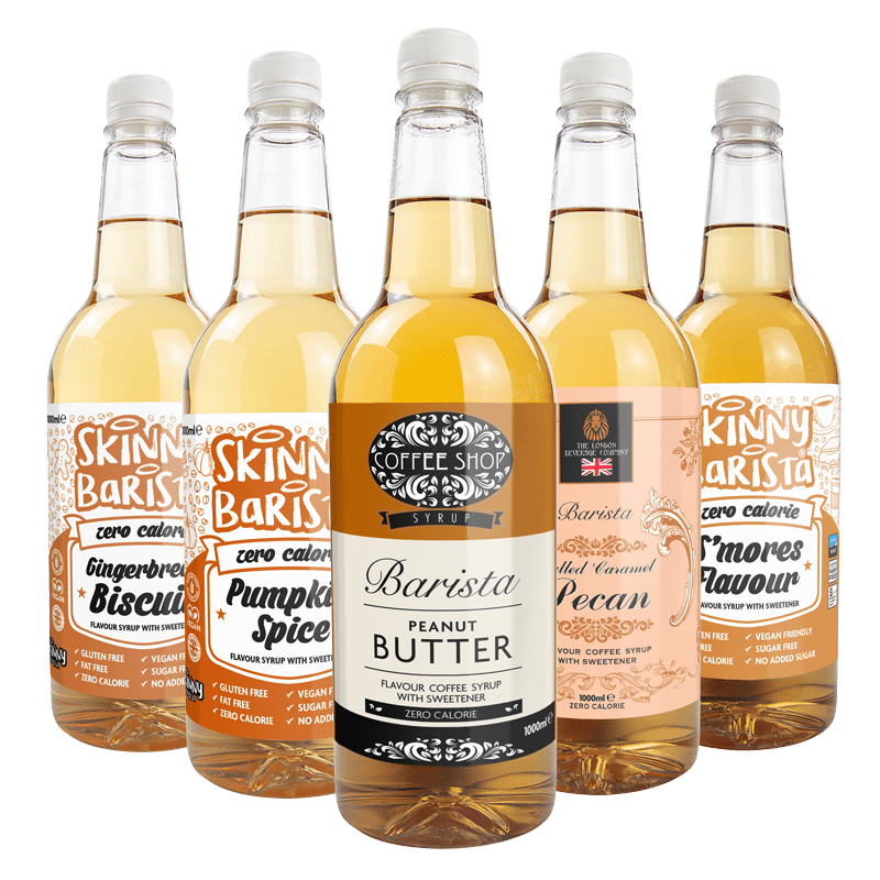 Best Selling 1 Litre Coffee Syrup Bundle – theskinnyfoodco