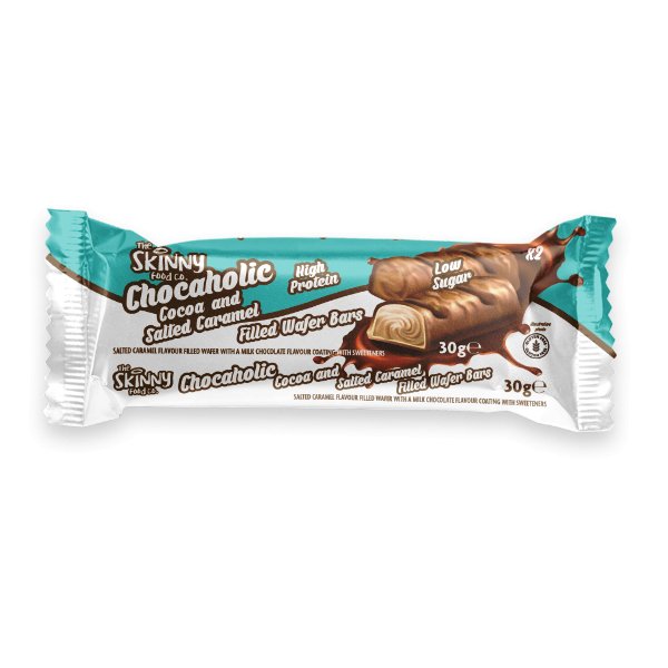 Chocaholic High Protein Creamy Filled Wafer Bars | The Skinny Food Co ...