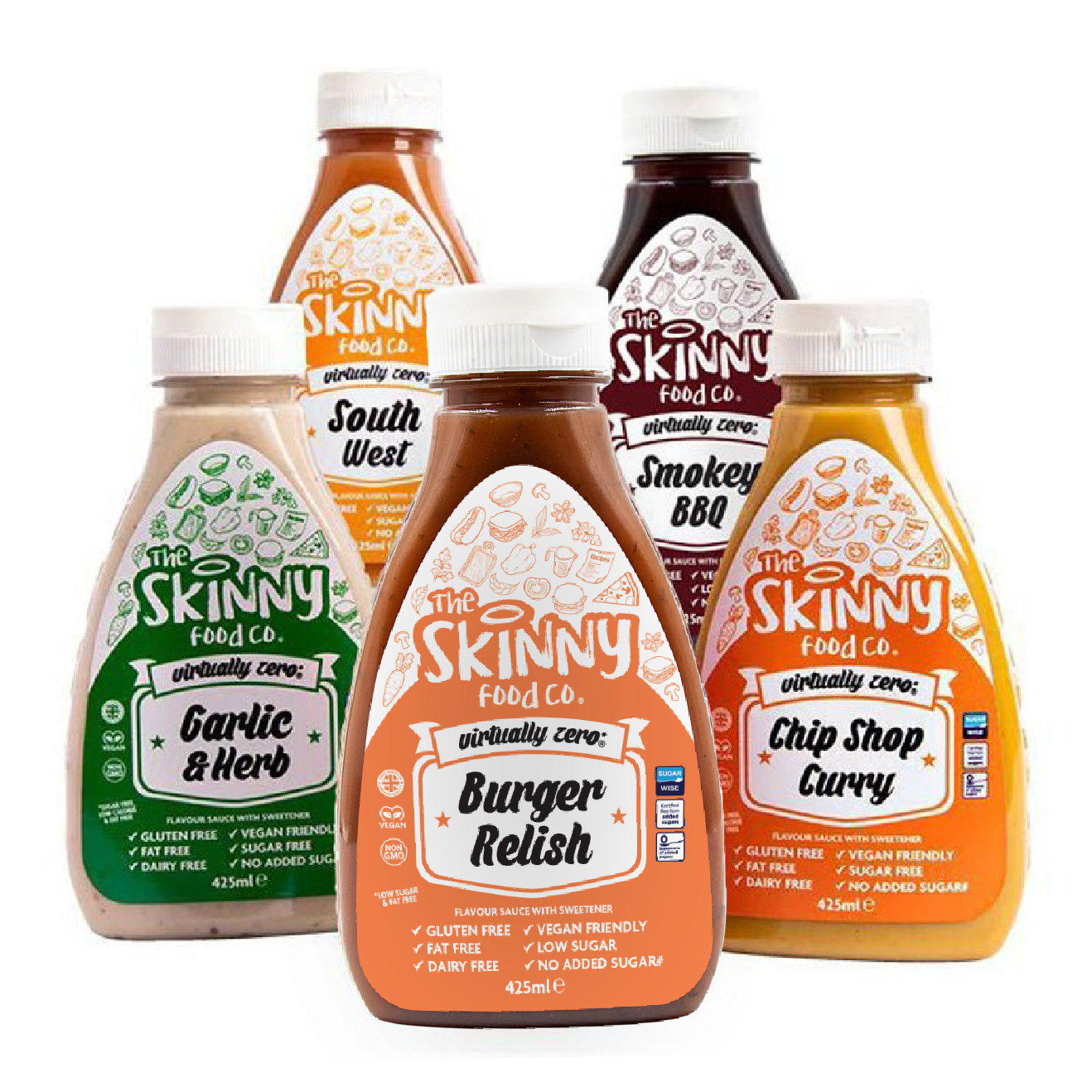 The Skinny Food Co Official Site | Zero Calorie Syrups Sauces & Snacks ...