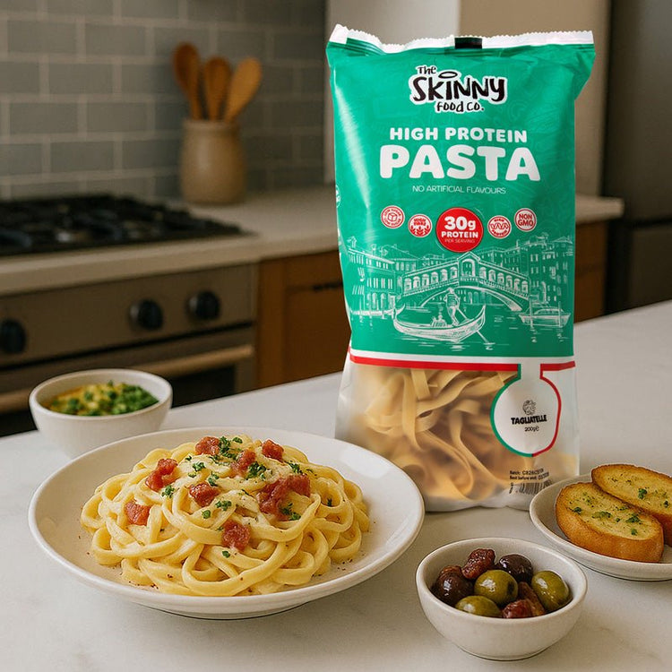 High Protein Pasta | 30g of Protein per Serving | Dried Tagliatelle ...
