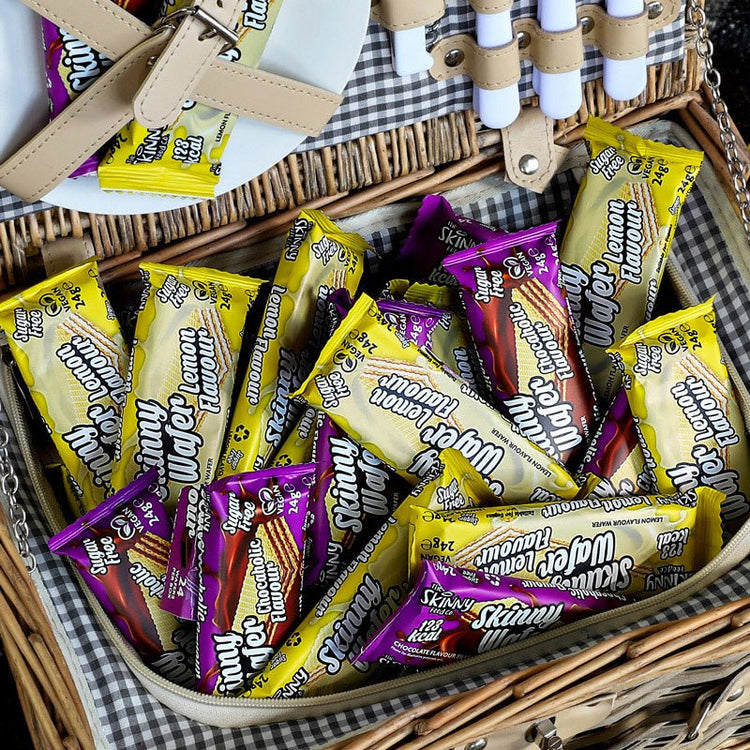 Lemon Skinny Wafer Case 575g (24g x 24 units) – theskinnyfoodco