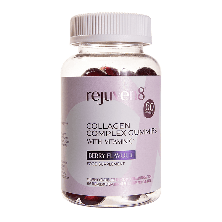 Rejuven8 Collagen Complex Gummies - 60 Gummies – theskinnyfoodco