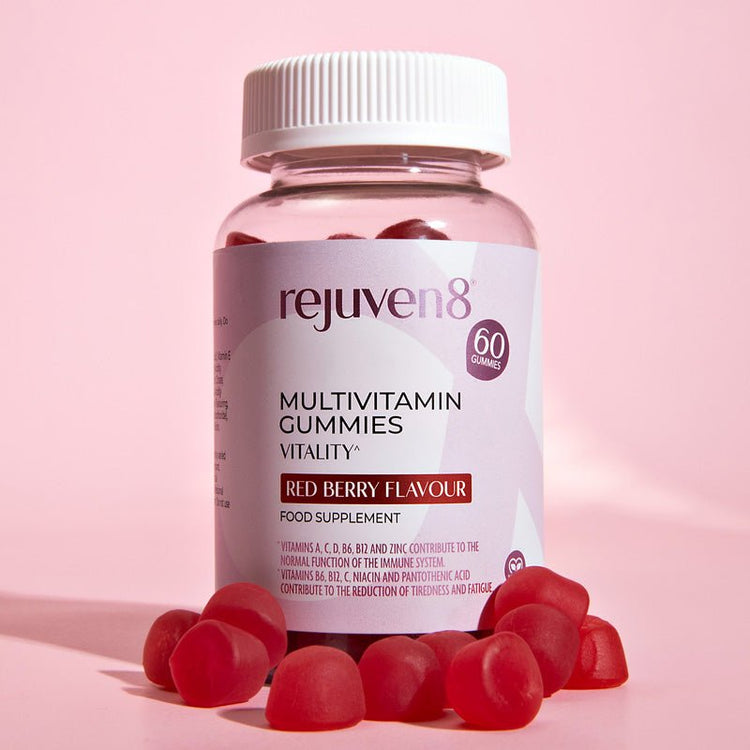 Rejuven8 Multivitamin Gummies - 60 Gummies – theskinnyfoodco