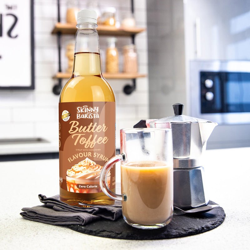 Skinny Barista Butter Toffee Syrup LIMITED EDITION | Butter Toffee ...