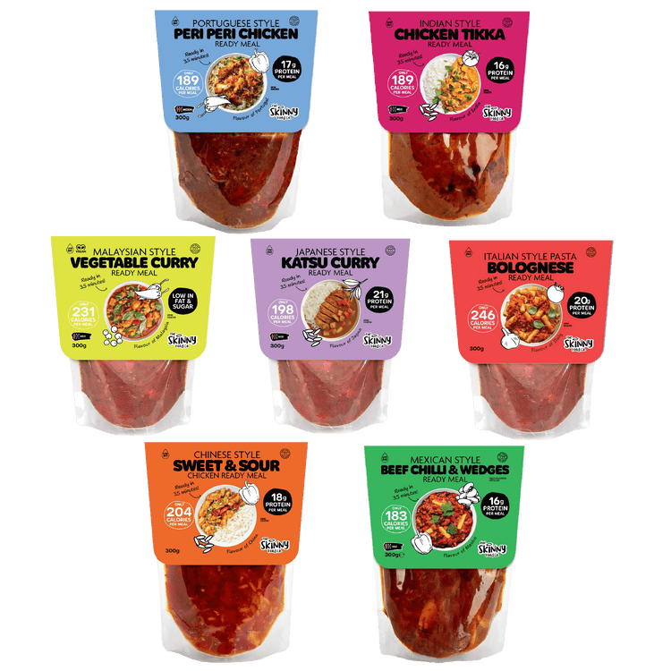 Skinny Food Co 7 Day Ready Meal Bundle (300g x 7 Meals) – theskinnyfoodco