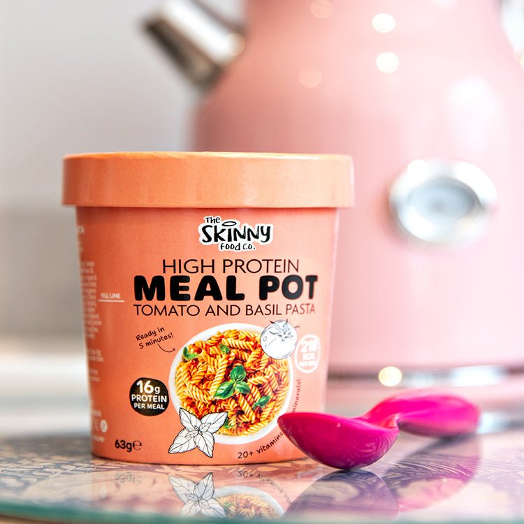 Skinny High Protein Meal Pot -Tomato & Basil x 12 Quickpots Bundle ...