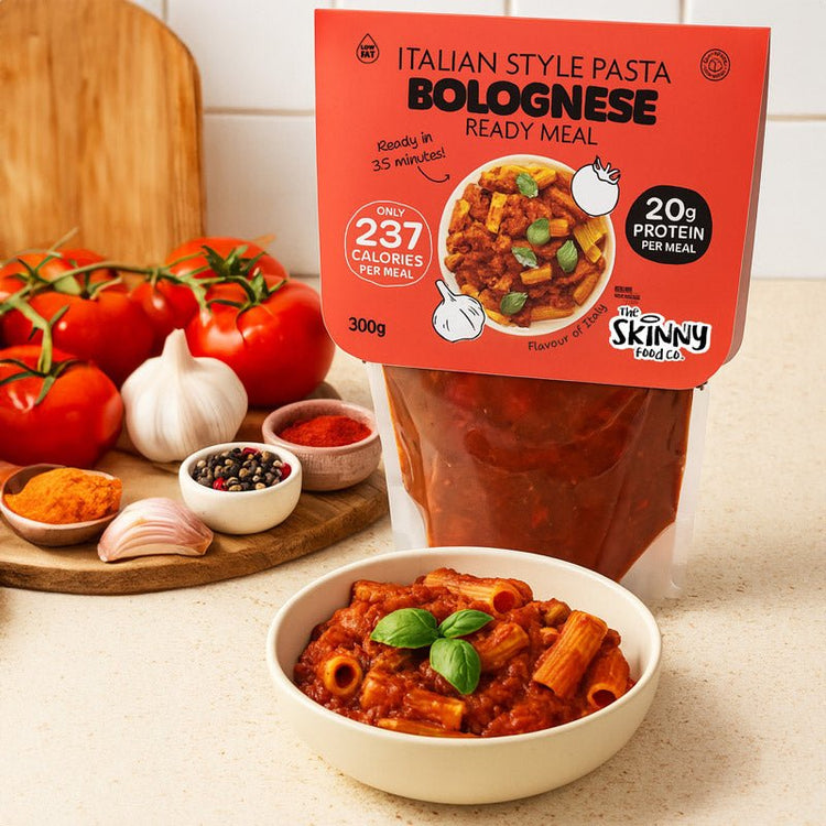 20 x Skinny Italian Pasta Bolognese ® Ready Meal - Just 189 Calories ...