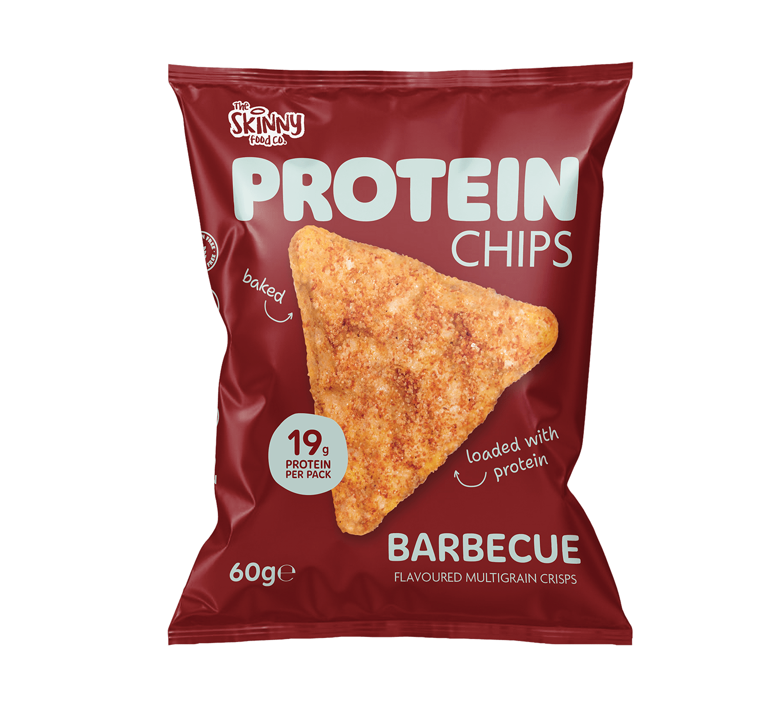 Skinny Protein Chips Grab Bag (3 Flavours) 60g (18-19g protein per pac ...