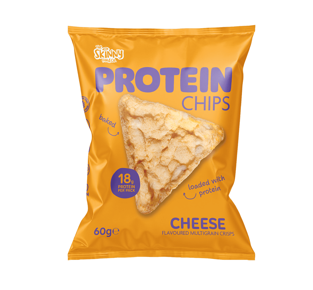 Skinny Protein Chips Grab Bag (3 Flavours) 60g (18-19g protein per pac ...