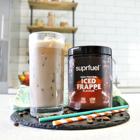 Suprfuel - High Protein Iced Frappe (18g Protein Per Serving) 400g ...