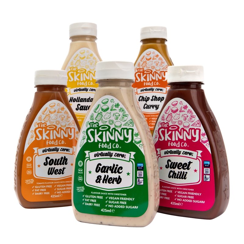 Skinny Virtually Zero© Calorie Sauce Bundle - The Skinny Food Co ...